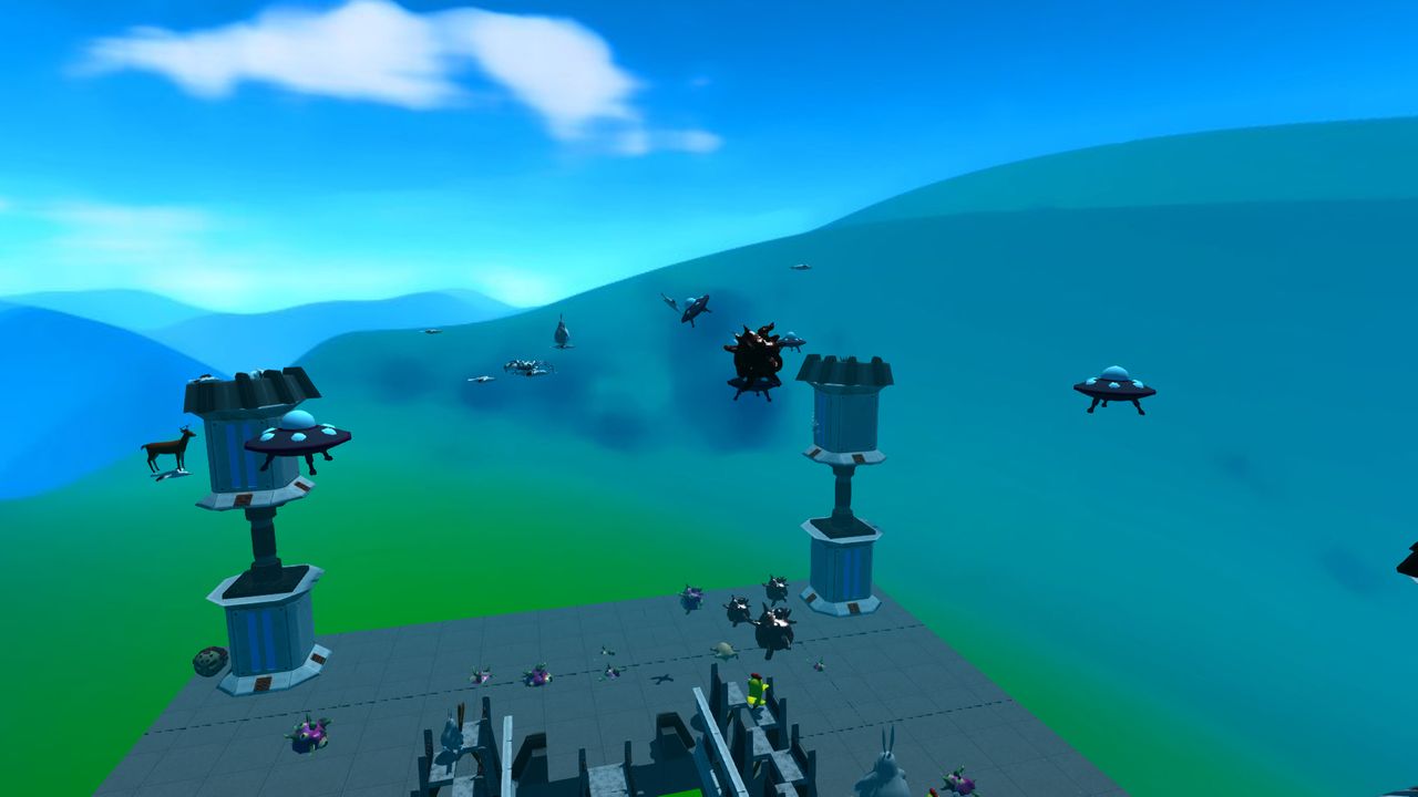 Animals vs monsters - HiberWorld: Play, Create, Share.