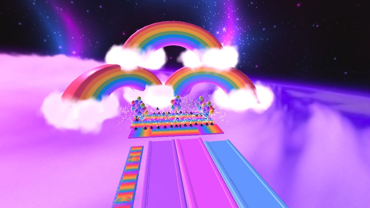 SUPER MEGA RAINBOW OBBY PLAY NOW - HiberWorld: Play, Create, Share.