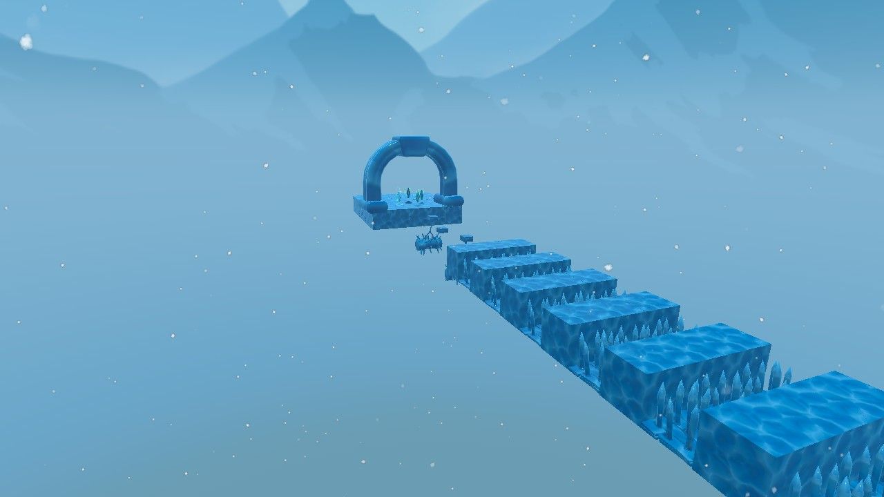 Water parkour - HiberWorld: Play, Create, Share.