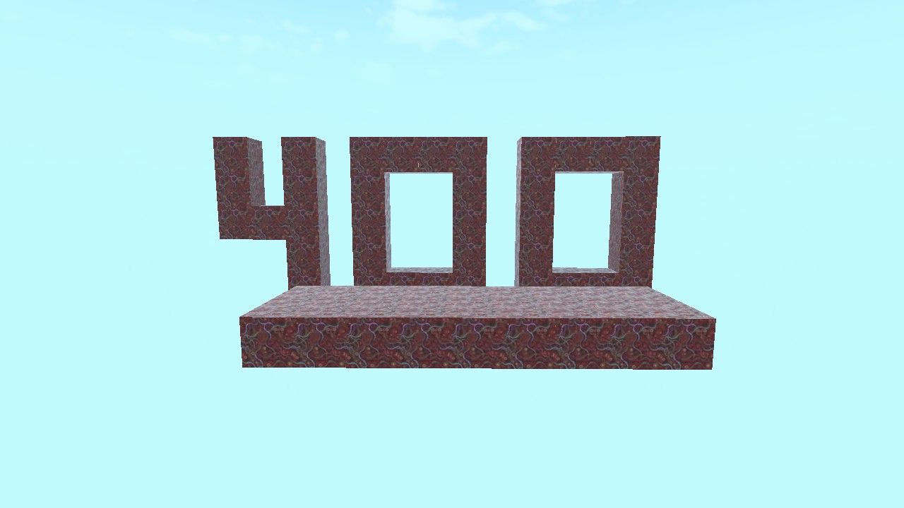 400 FRIENDS SPECIAL - HiberWorld: Play, Create, Share.