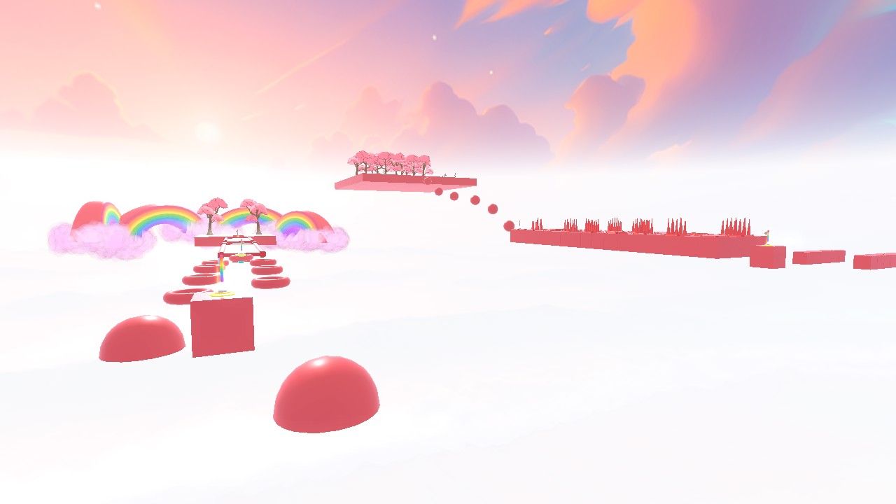 short red obby 🍎 - HiberWorld: Play, Create, Share.