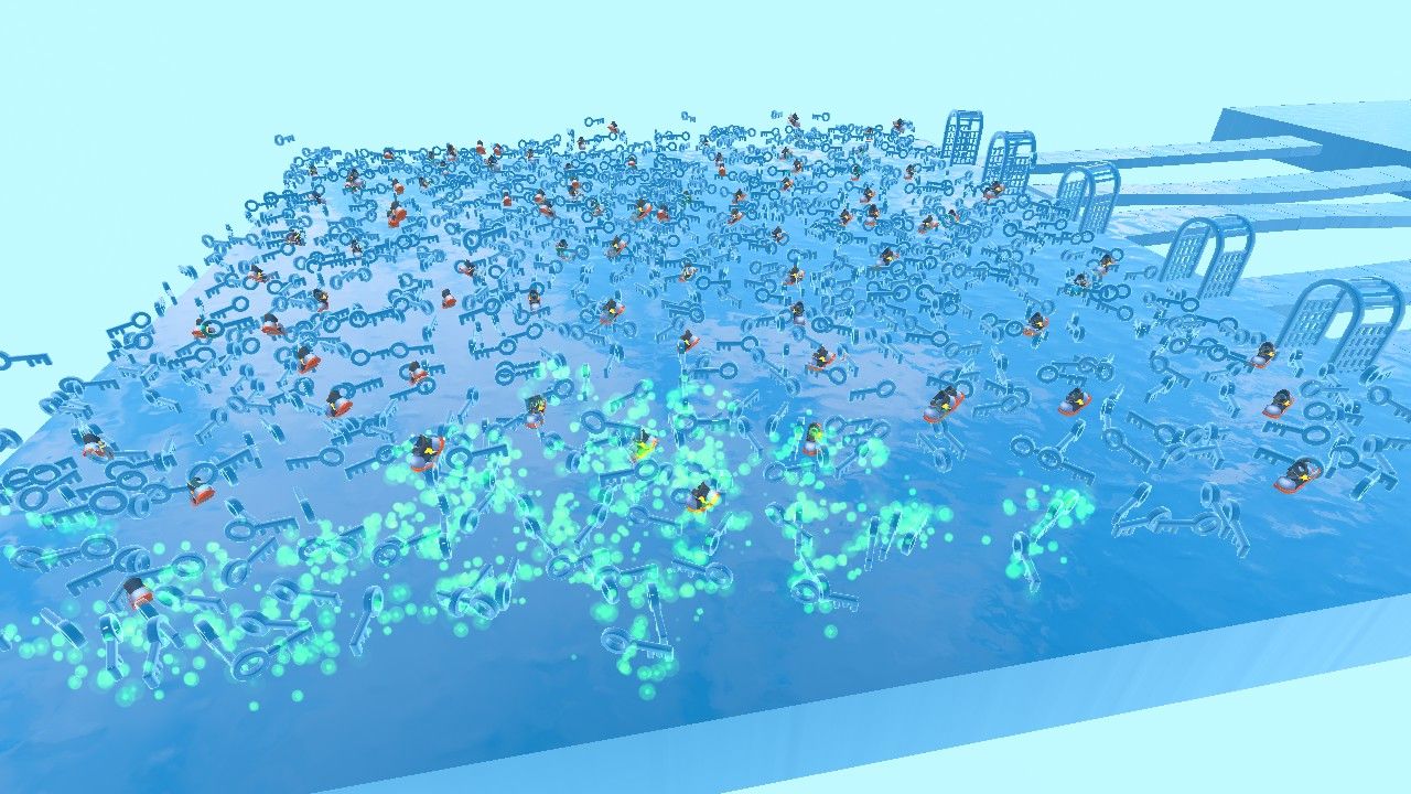 1000 keys obby with WATER - HiberWorld: Play, Create, Share.