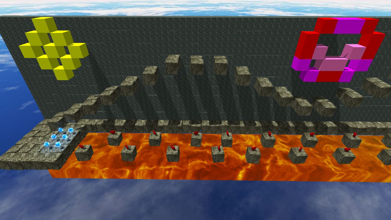 Rock lava obby ♥ - HiberWorld