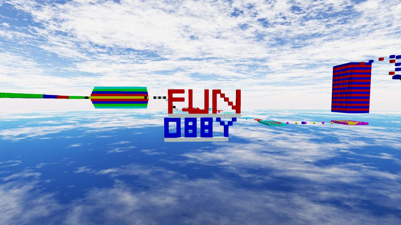 Fun run Obby - HiberWorld: Play, Create, Share.