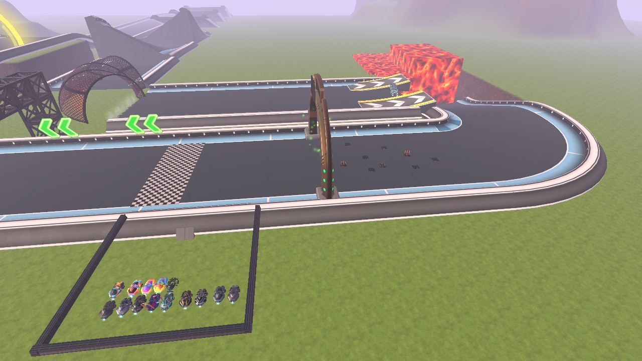 CRAZY CAR RACING - HiberWorld: Play, Create, Share.