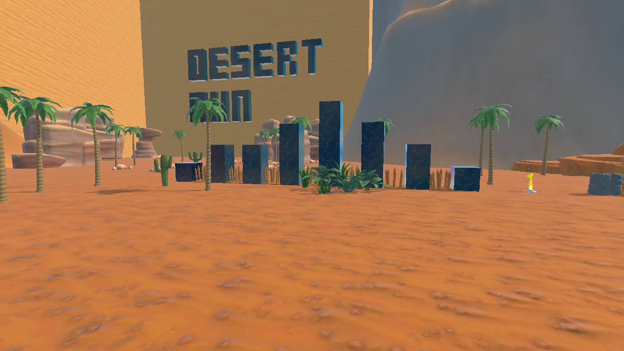 Desert Run! | Sidescrollers - HiberWorld: Play, Create, Share.