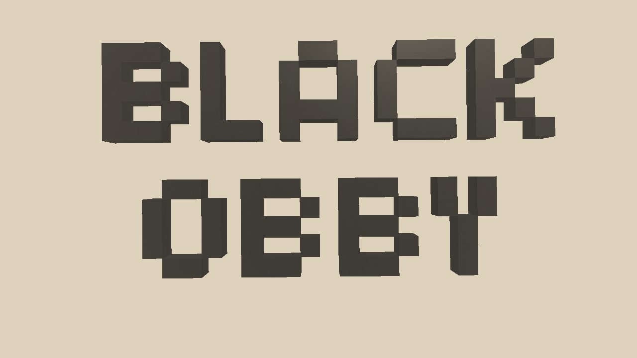 Black Obby - HiberWorld: Play, Create, Share.