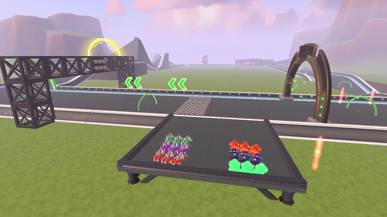 Fun car race - HiberWorld: Play, Create, Share.