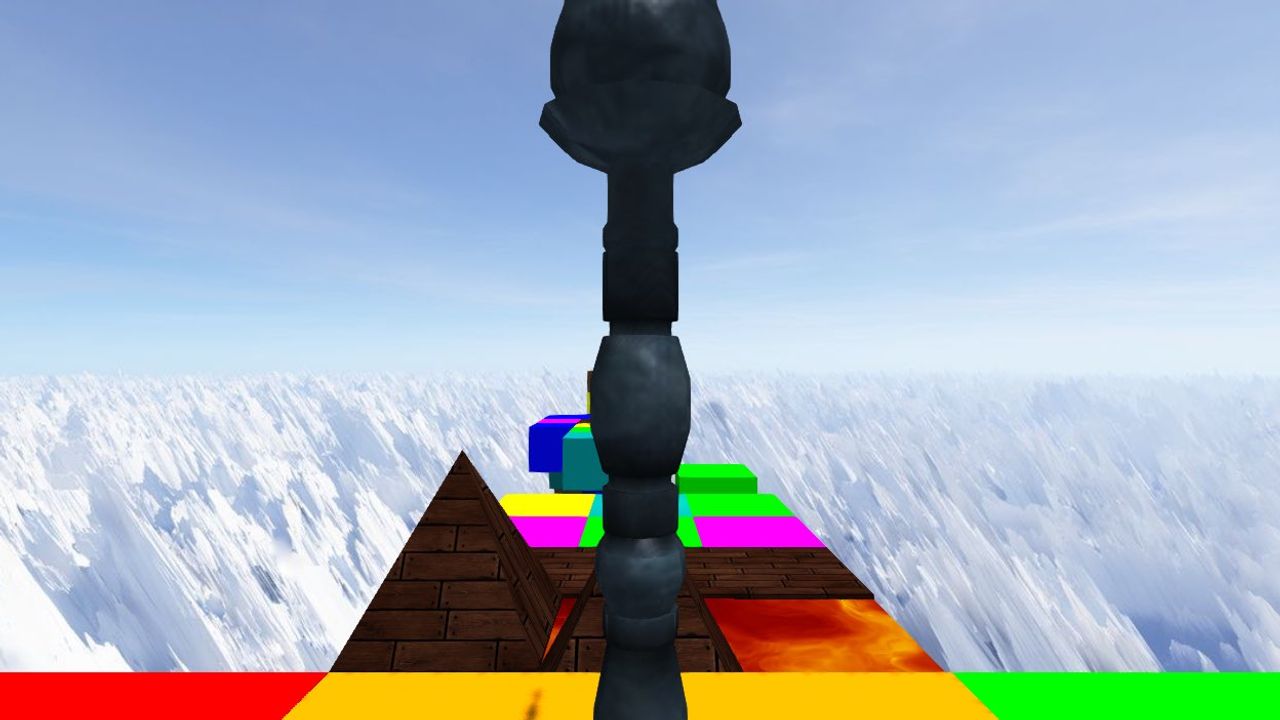 Rainbow platformer - HiberWorld: Play, Create, Share.