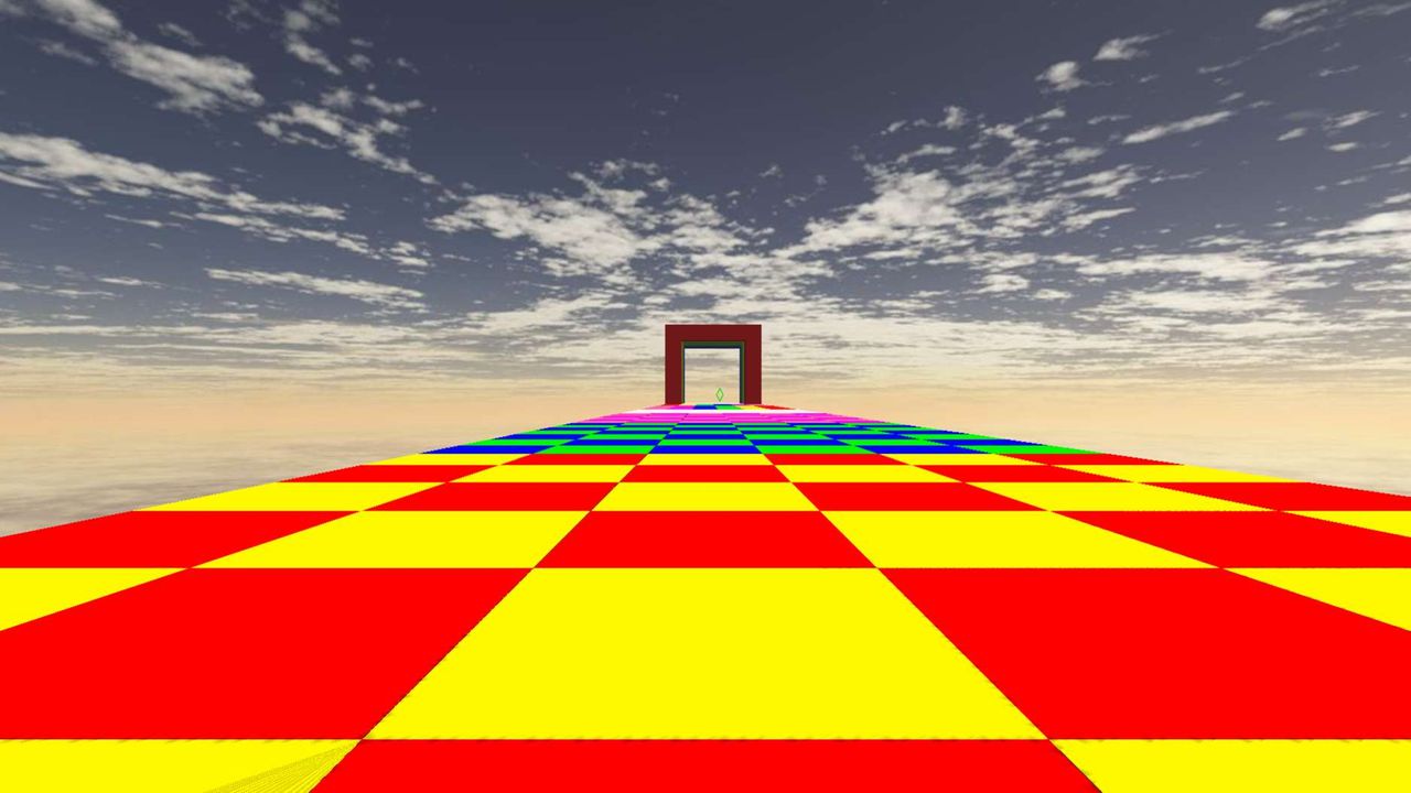 Run rainbow - HiberWorld: Play, Create, Share.