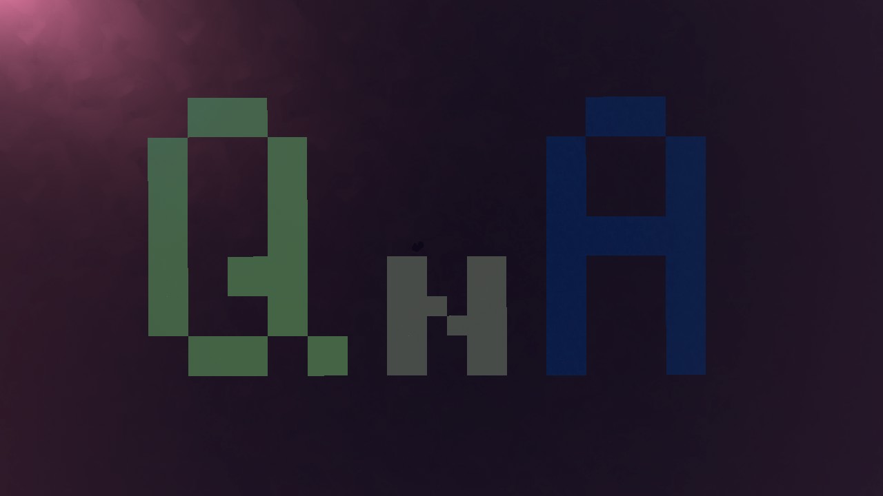 🫣 My QnA! 😳 - HiberWorld: Play, Create, Share.