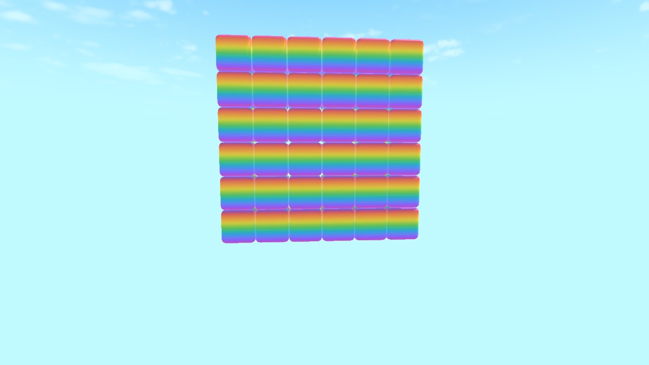 Square rainbow obby - HiberWorld: Play, Create, Share.