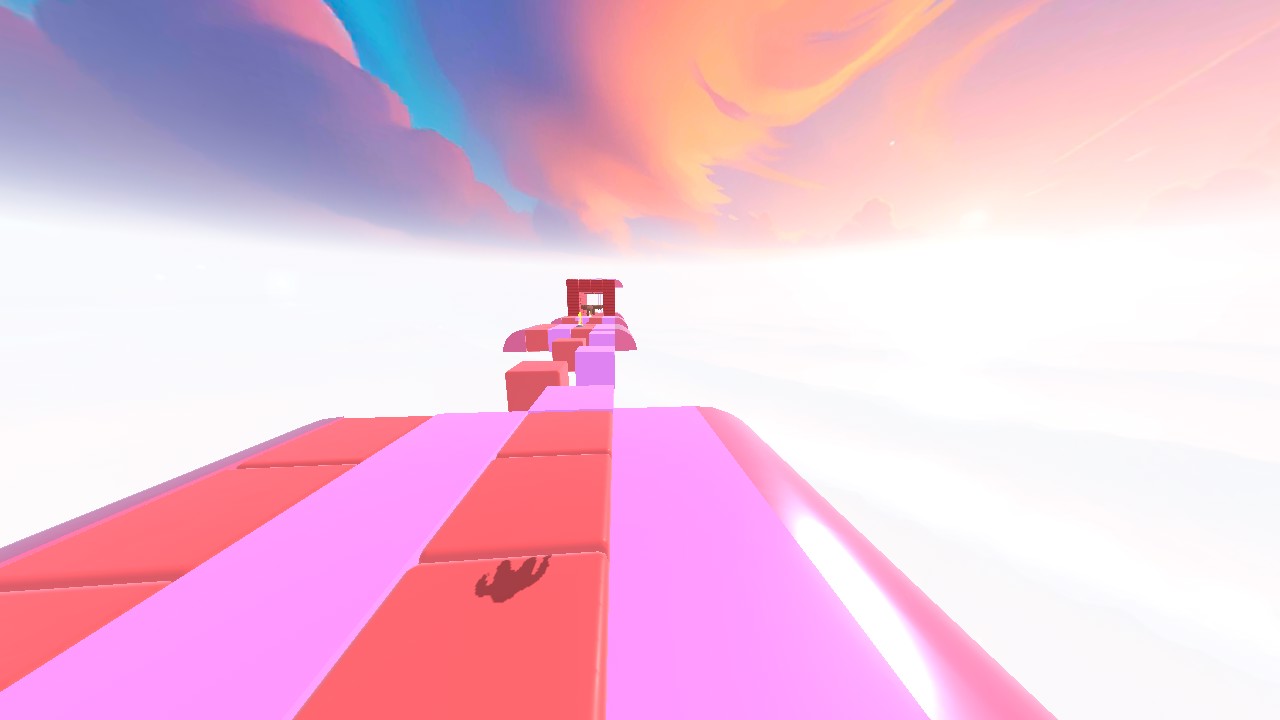 Red and pink obby [last one is hard] - HiberWorld: Play, Create, Share.