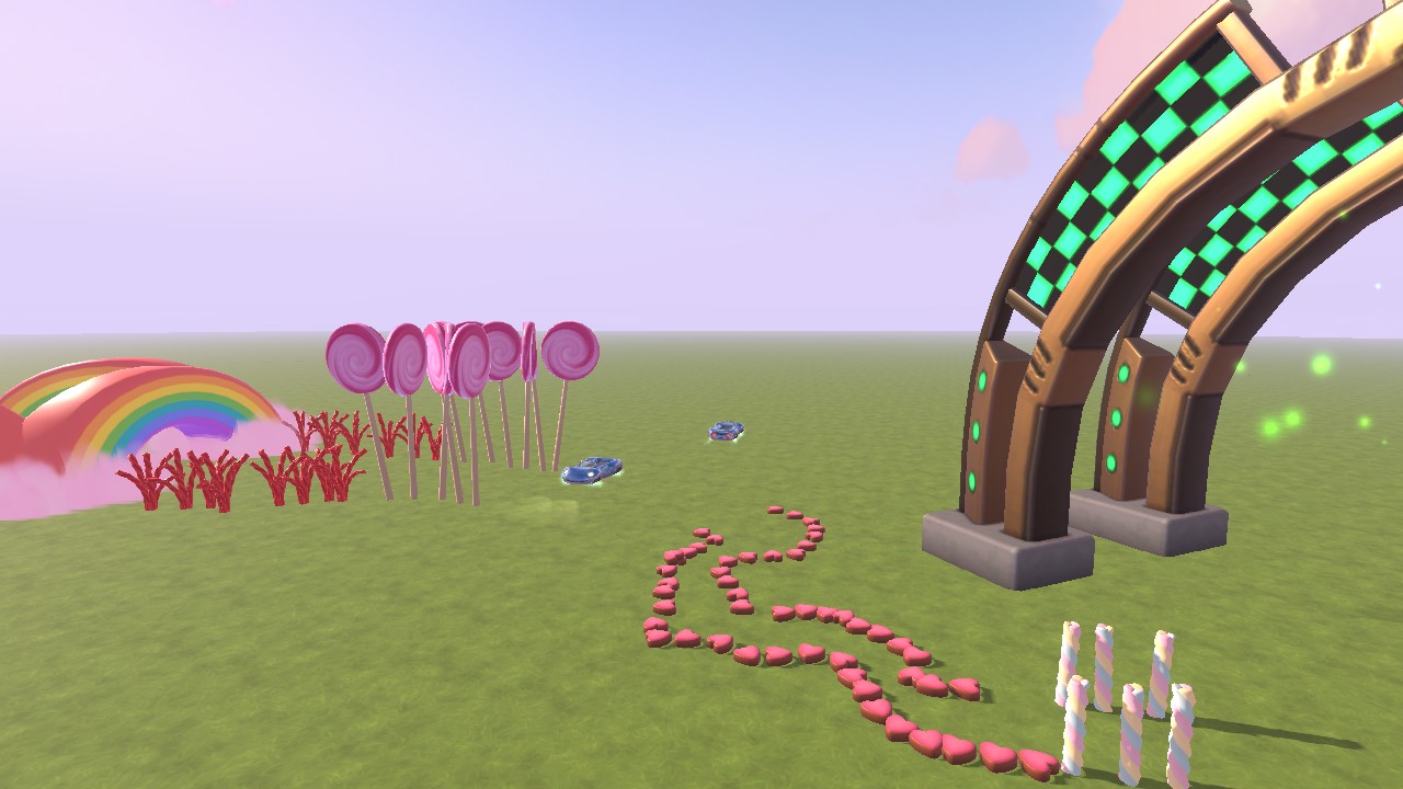 Candy race - HiberWorld: Play, Create, Share.