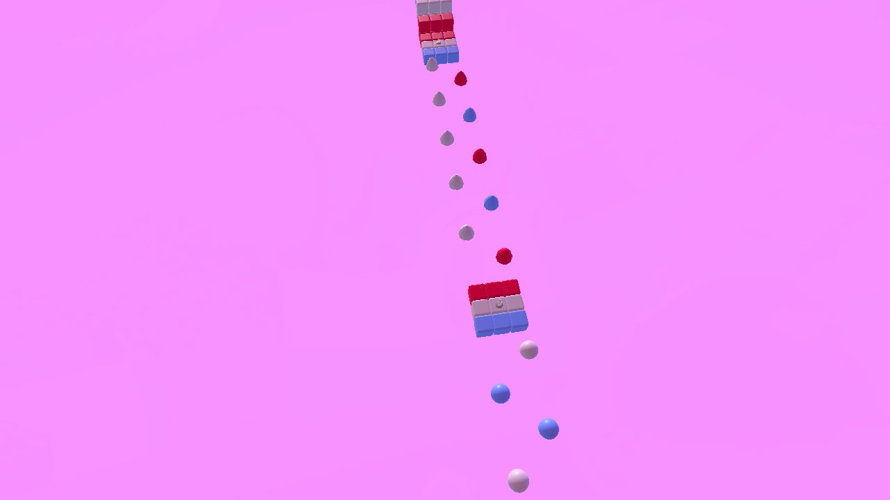 Red, Blue and White Obby - HiberWorld: Play, Create, Share.