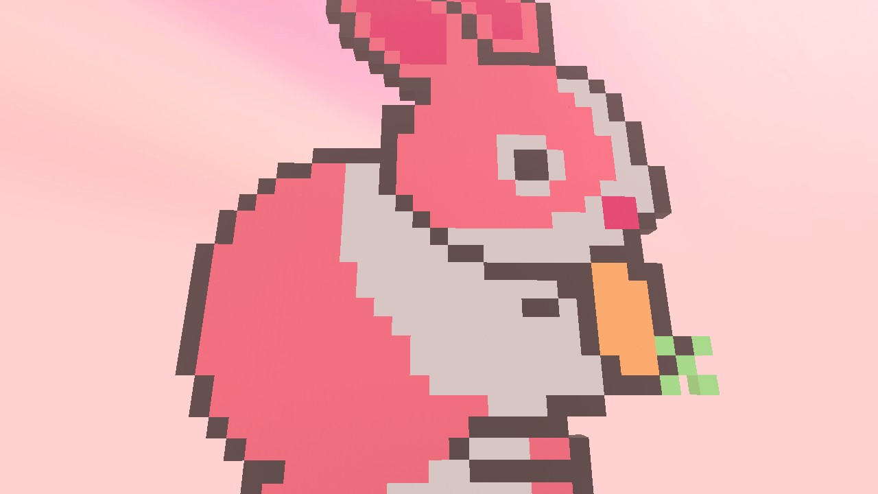 Pixel art bunny obby 288 special followers - HiberWorld: Play, Create ...