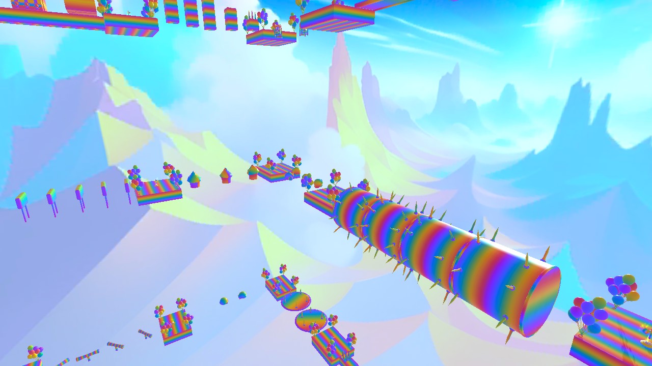 Rainbow obby (HARD) 🌈🌈 - HiberWorld: Play, Create, Share.