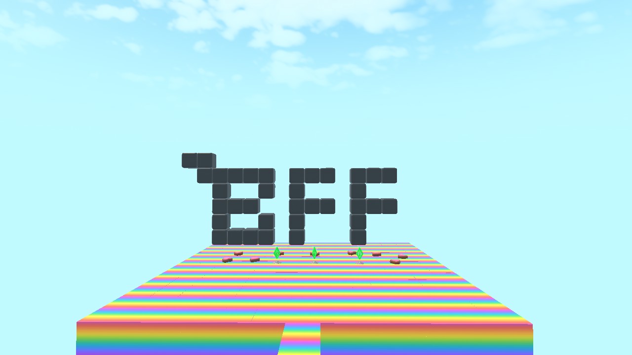 Rainbow BFF obby - HiberWorld: Play, Create, Share.