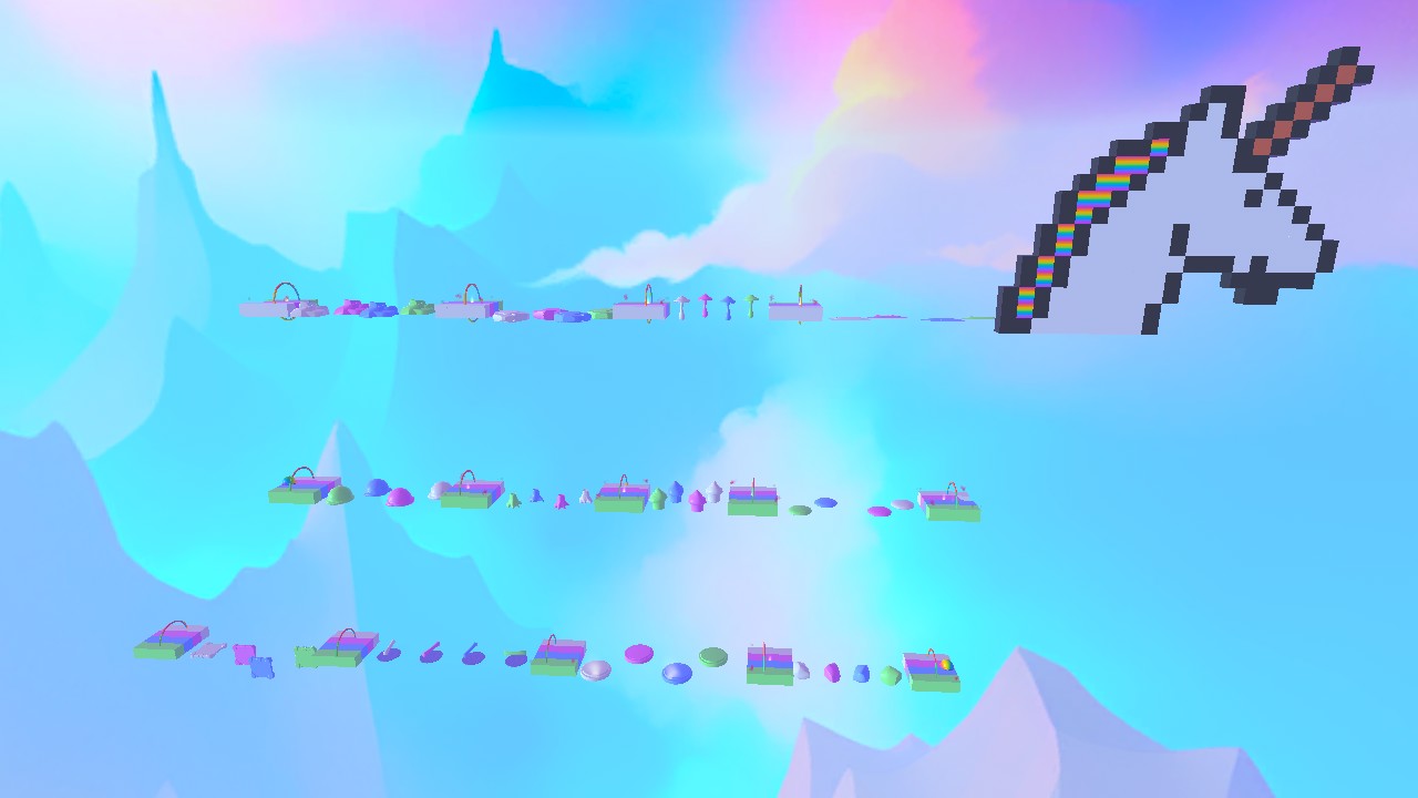 Unicorn Obby! Happy birthday Emmatheunicorn5 ! - HiberWorld: Play, Create, Share.