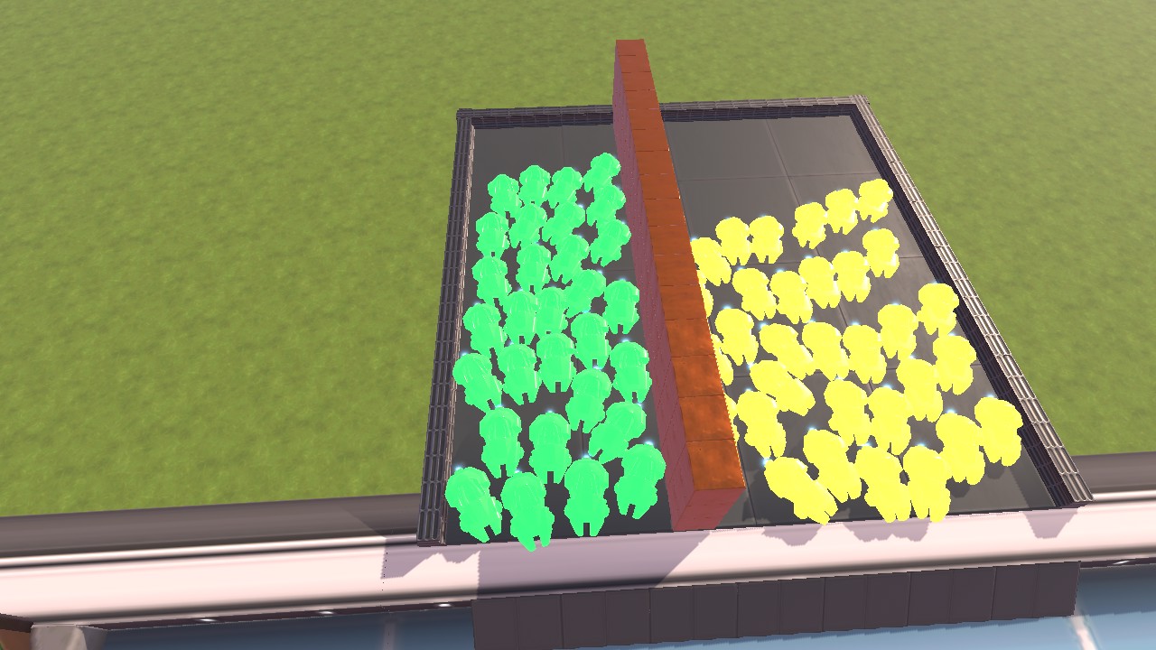 Racing game level two yellow VS green!!!!!!!!!!!!!!!!! - HiberWorld ...