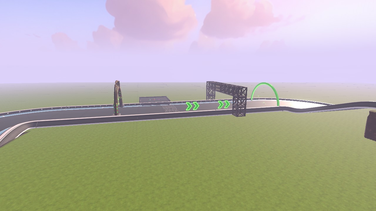 Cool racing track!! - HiberWorld: Play, Create, Share.