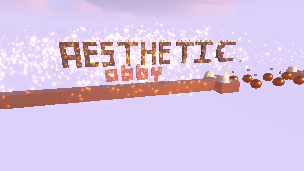 🤎Aesthetic obby🤎 (easy) - HiberWorld: Play, Create, Share.