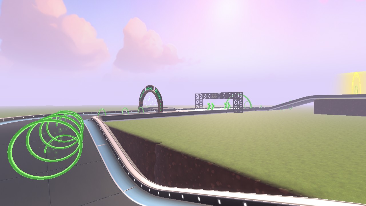 racing track - HiberWorld: Play, Create, Share.