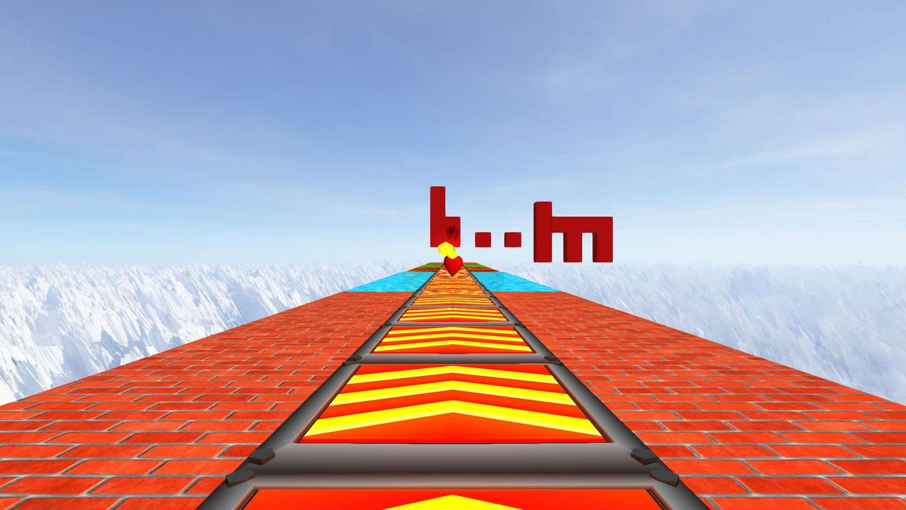 straight roller coaster boom boom - HiberWorld: Play, Create, Share.