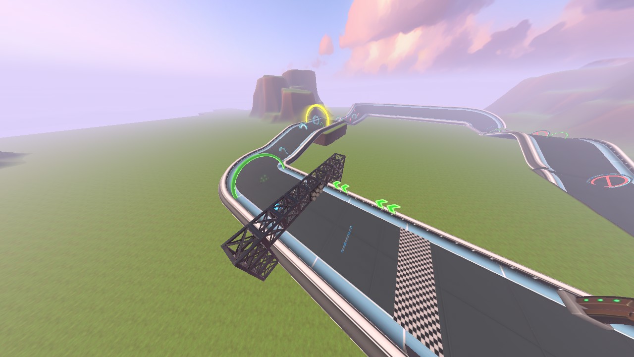 Car race challenge - HiberWorld: Play, Create, Share.