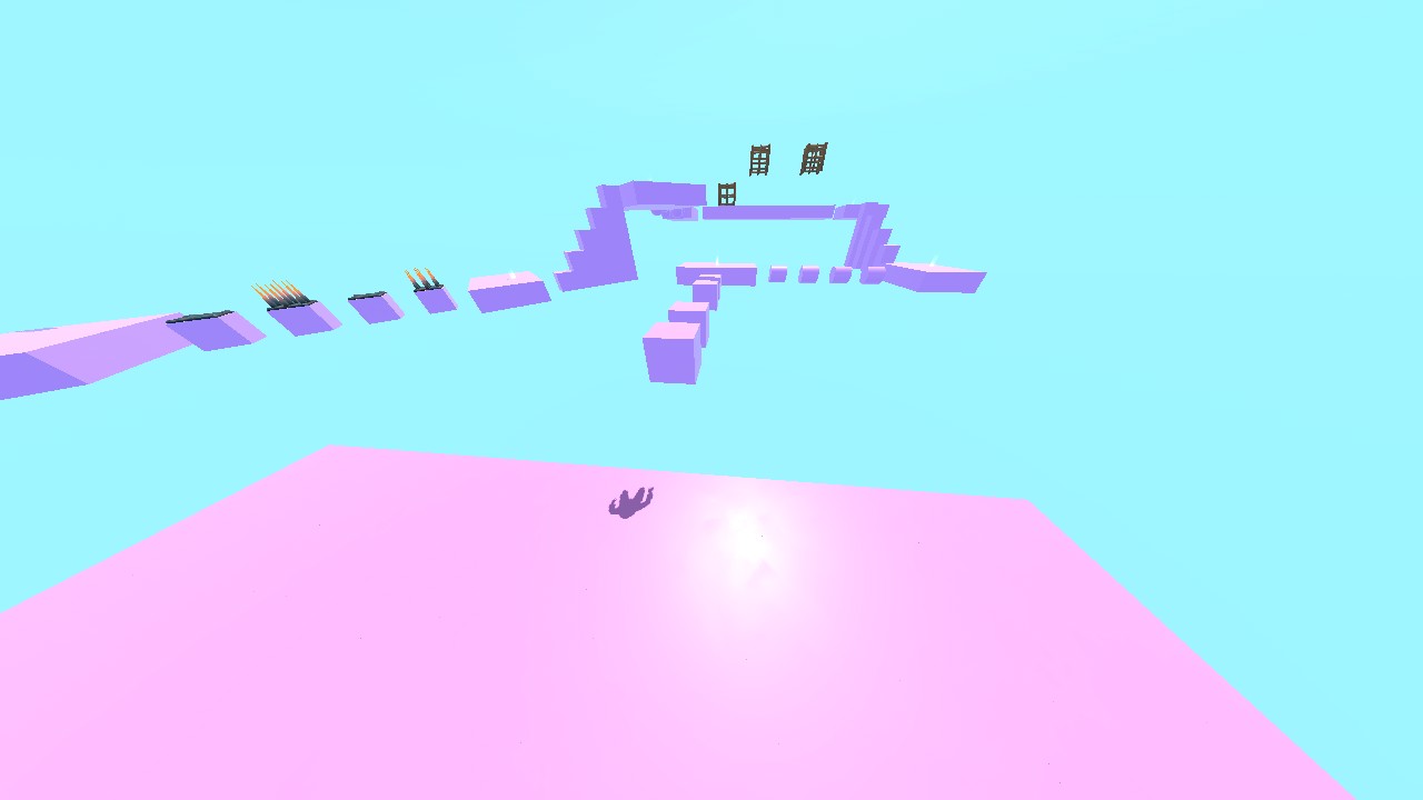 Easy short purple 💜 obby - HiberWorld: Play, Create, Share.