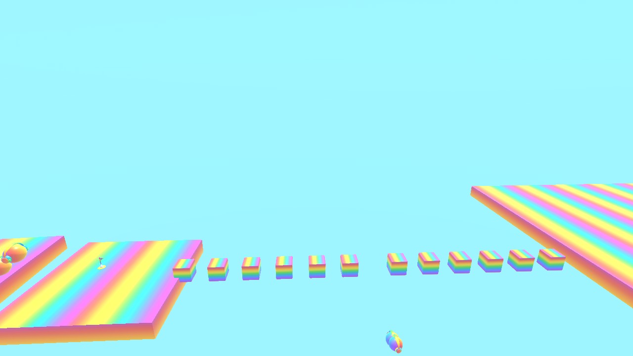 Short Rainbow Obby - HiberWorld: Play, Create, Share.