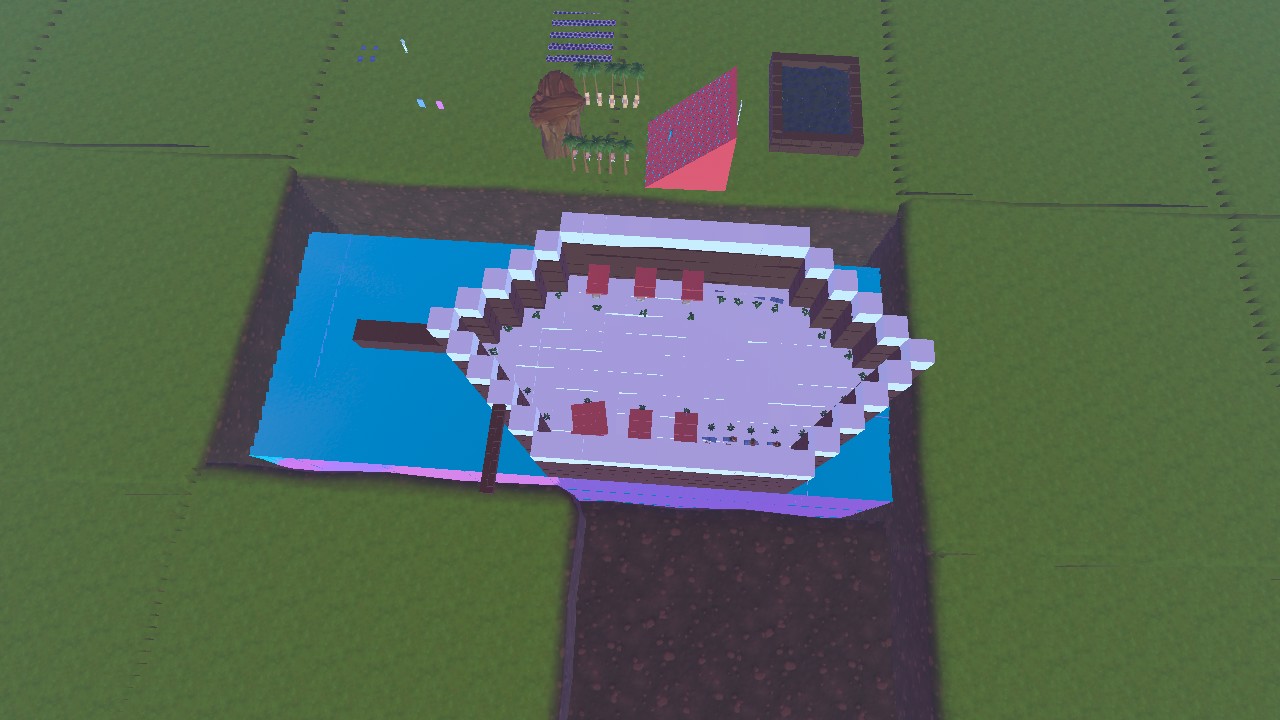 My dream summer vacation - HiberWorld: Play, Create, Share.