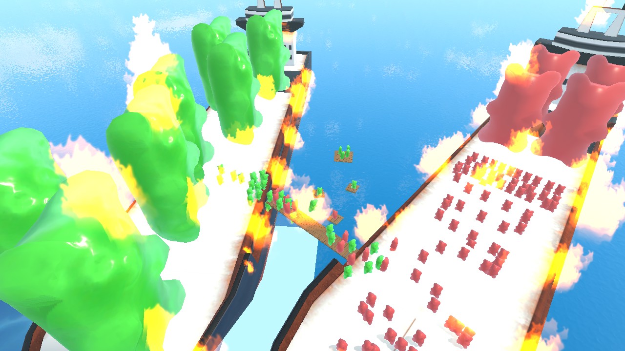 war of gummy bears - HiberWorld: Play, Create, Share.