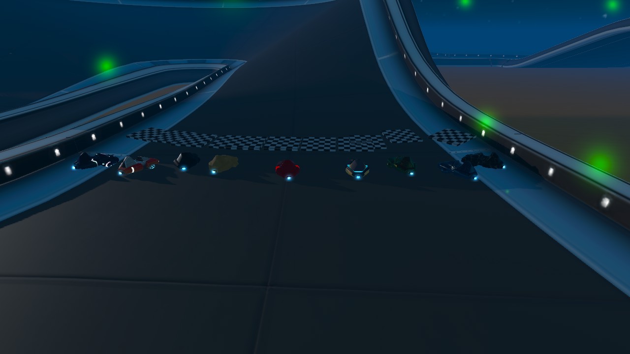 Huge bump race - HiberWorld: Play, Create, Share.