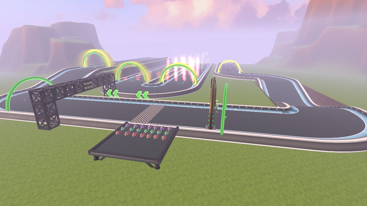 Hard Racing world - HiberWorld: Play, Create, Share.