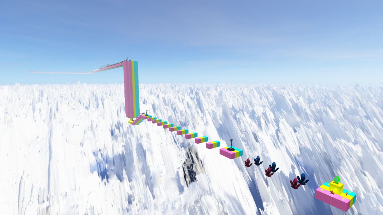 Rainbow Obby Part 4 - HiberWorld: Play, Create, Share.