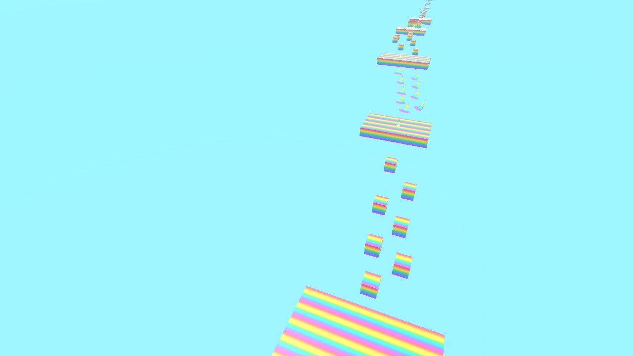 ULTIMATE RAINBOW OBBY - HiberWorld: Play, Create, Share.