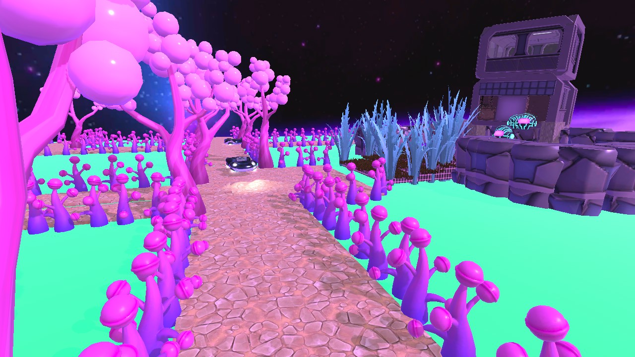 Alien world... - HiberWorld: Play, Create, Share.