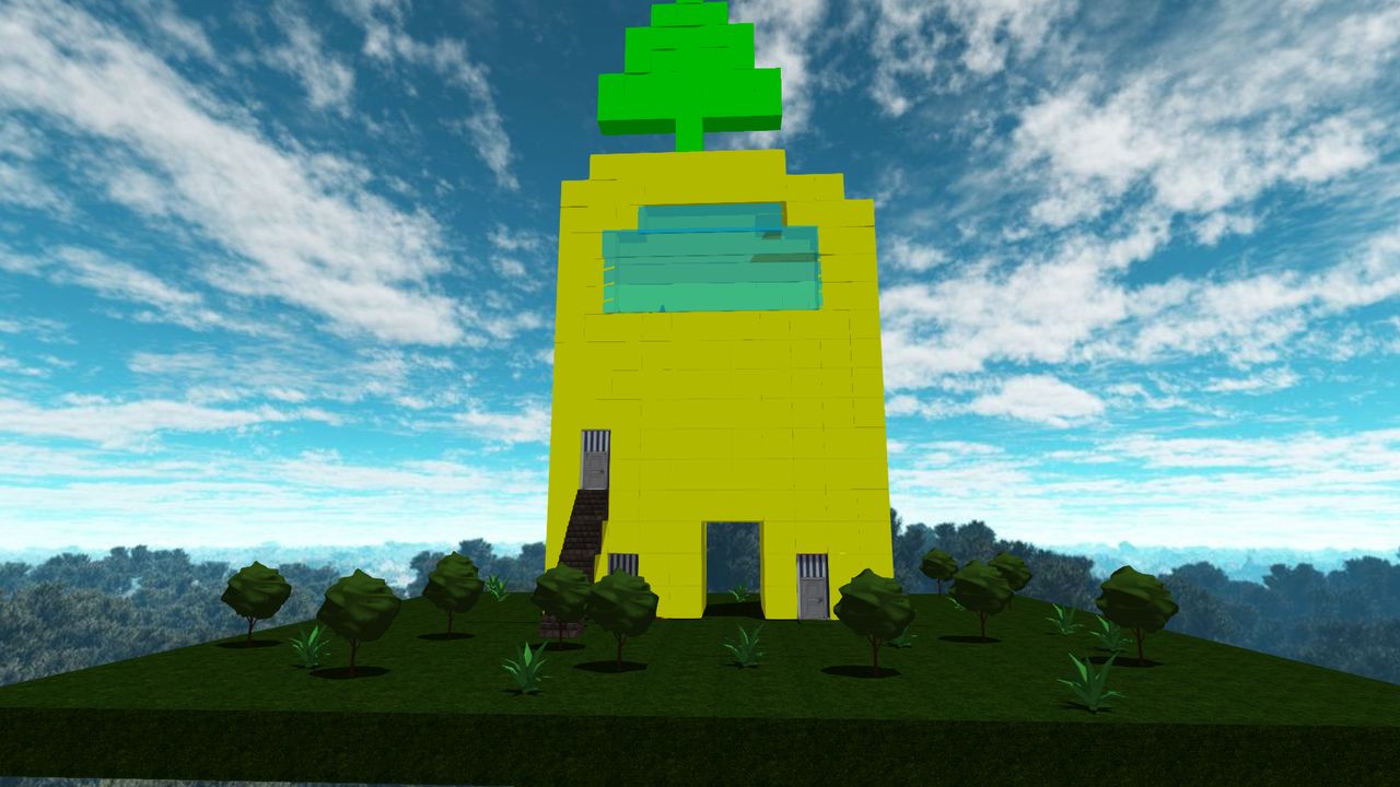 among us house - HiberWorld: Play, Create, Share.