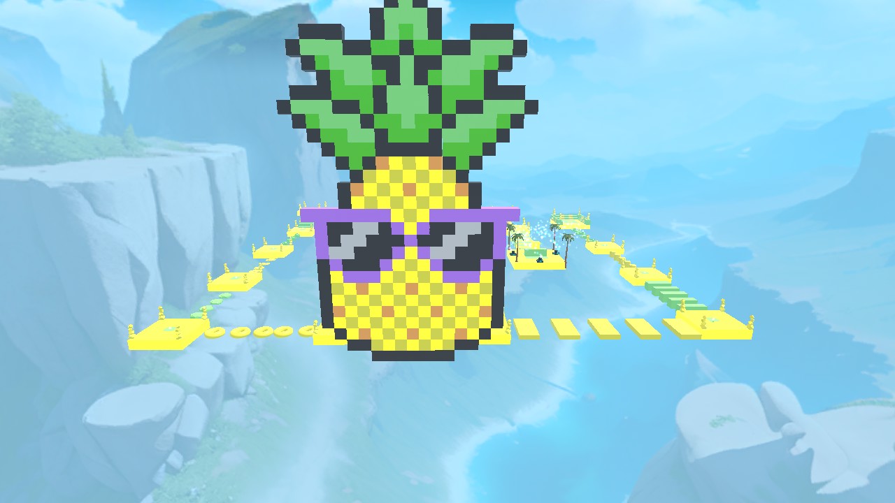 Cute Pineapple Obby - HiberWorld: Play, Create, Share.