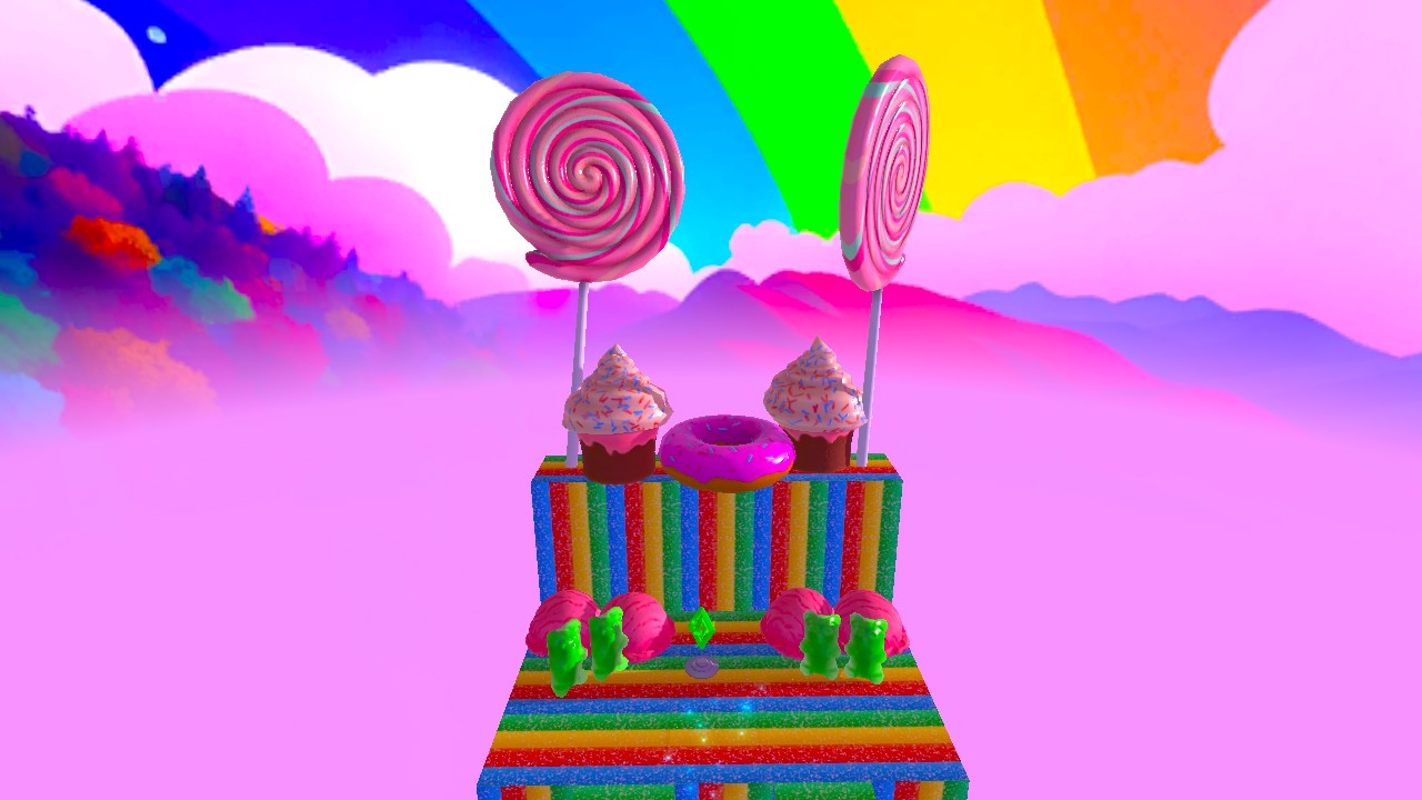 Short candy obby!🍫🧁🥧🍪:) - HiberWorld: Play, Create, Share.