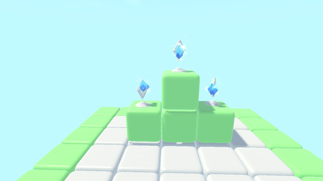 Short green and white obby - HiberWorld: Play, Create, Share.