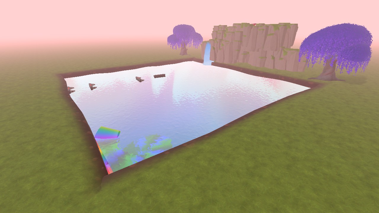 cliff jumping FUN! - HiberWorld: Play, Create, Share.