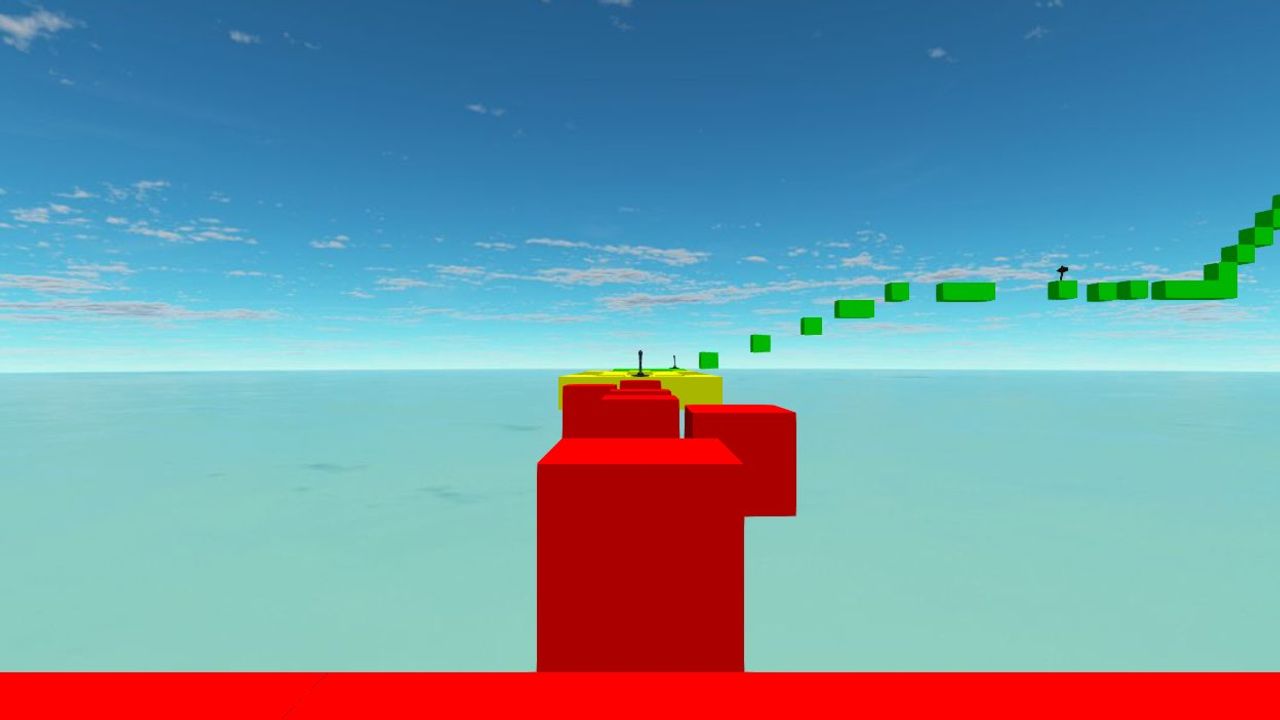 Easy Rainbow obby - HiberWorld: Play, Create, Share.