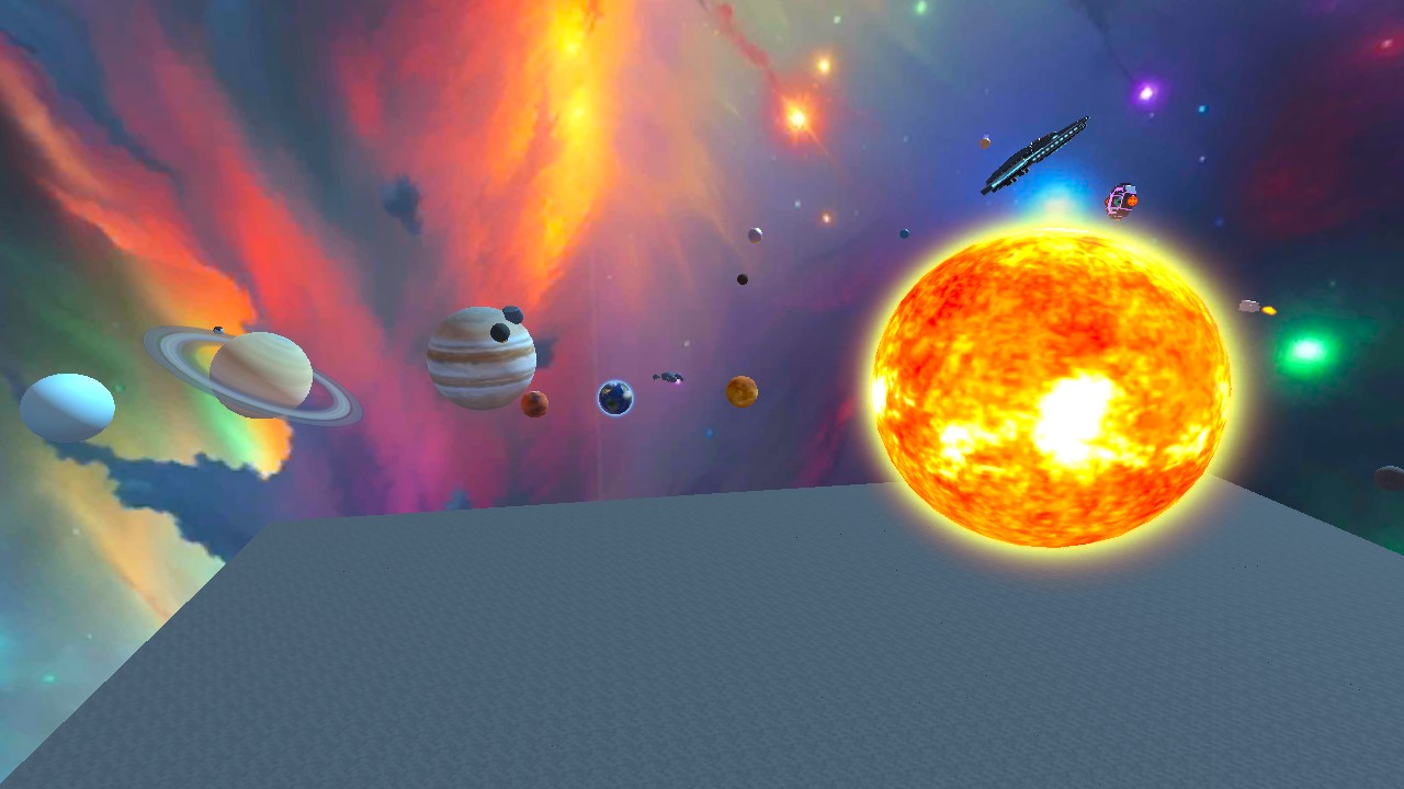 Hiber Solar System - HiberWorld: Play, Create, Share.