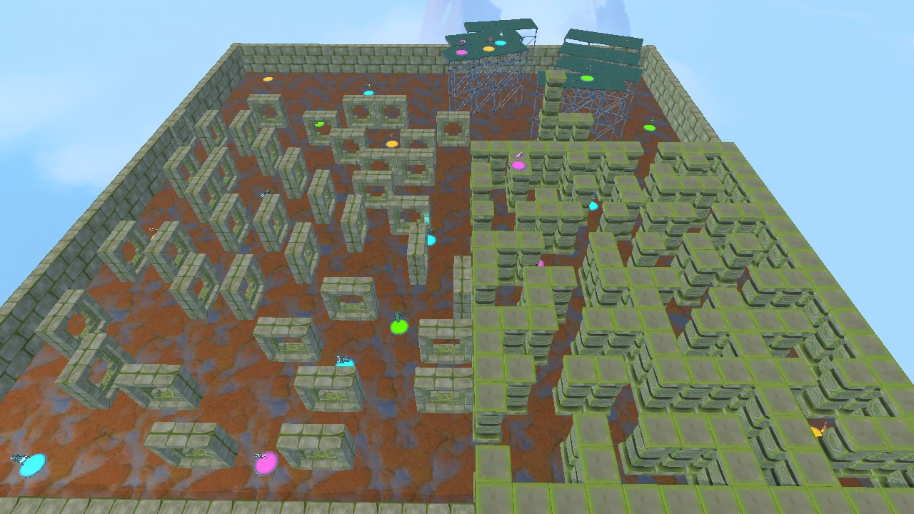 Crazy maze shooting - HiberWorld: Play, Create, Share.