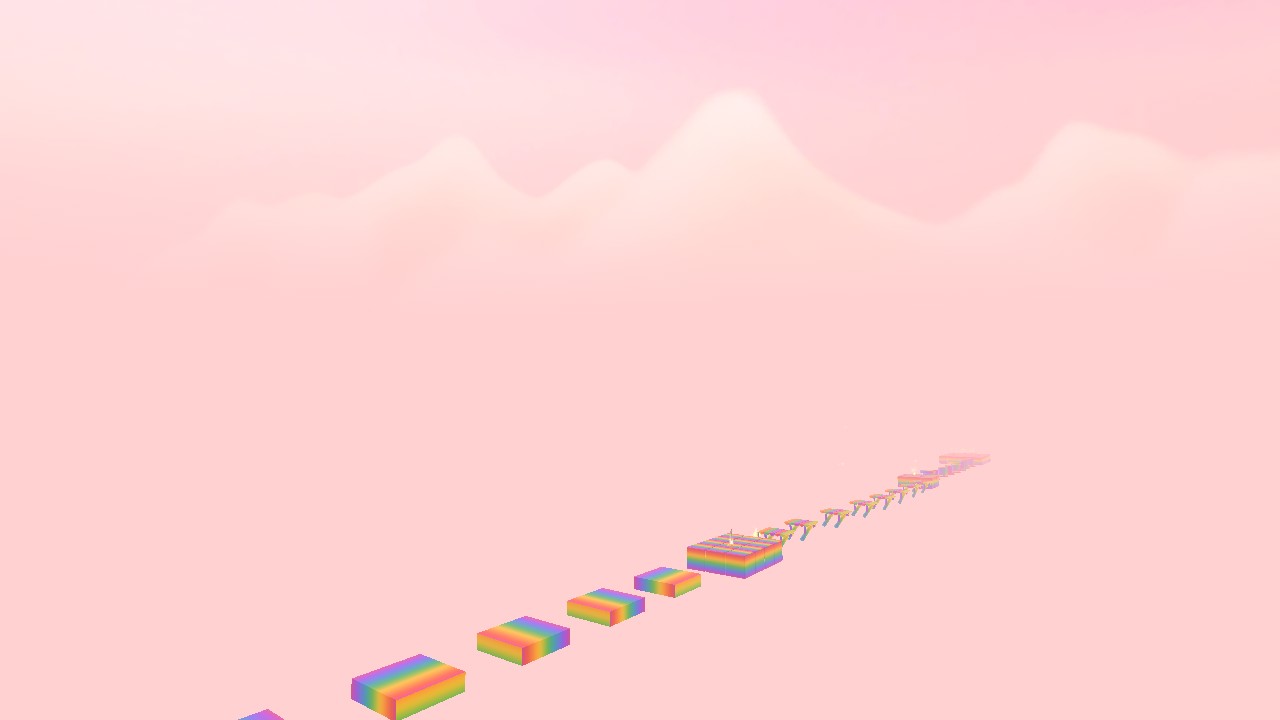 easy rainbow obby - HiberWorld: Play, Create, Share.