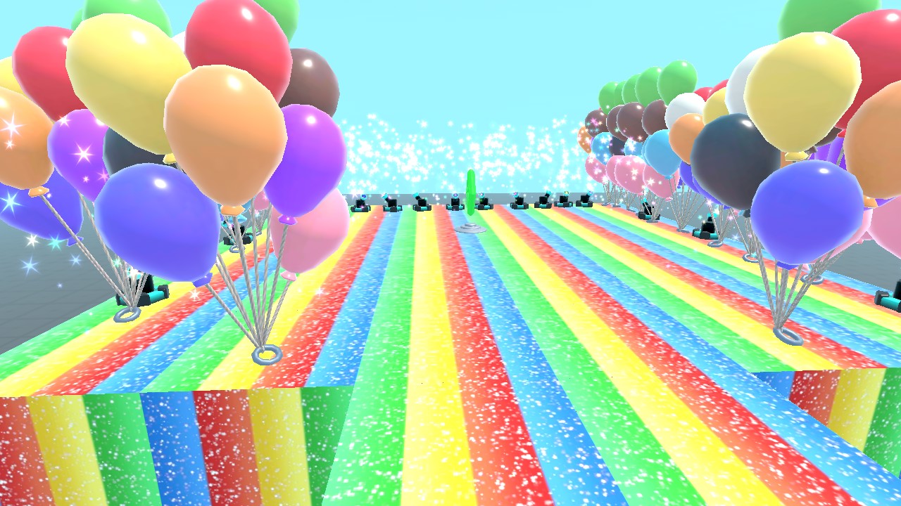 Rainbow Candy Obby - HiberWorld: Play, Create, Share.