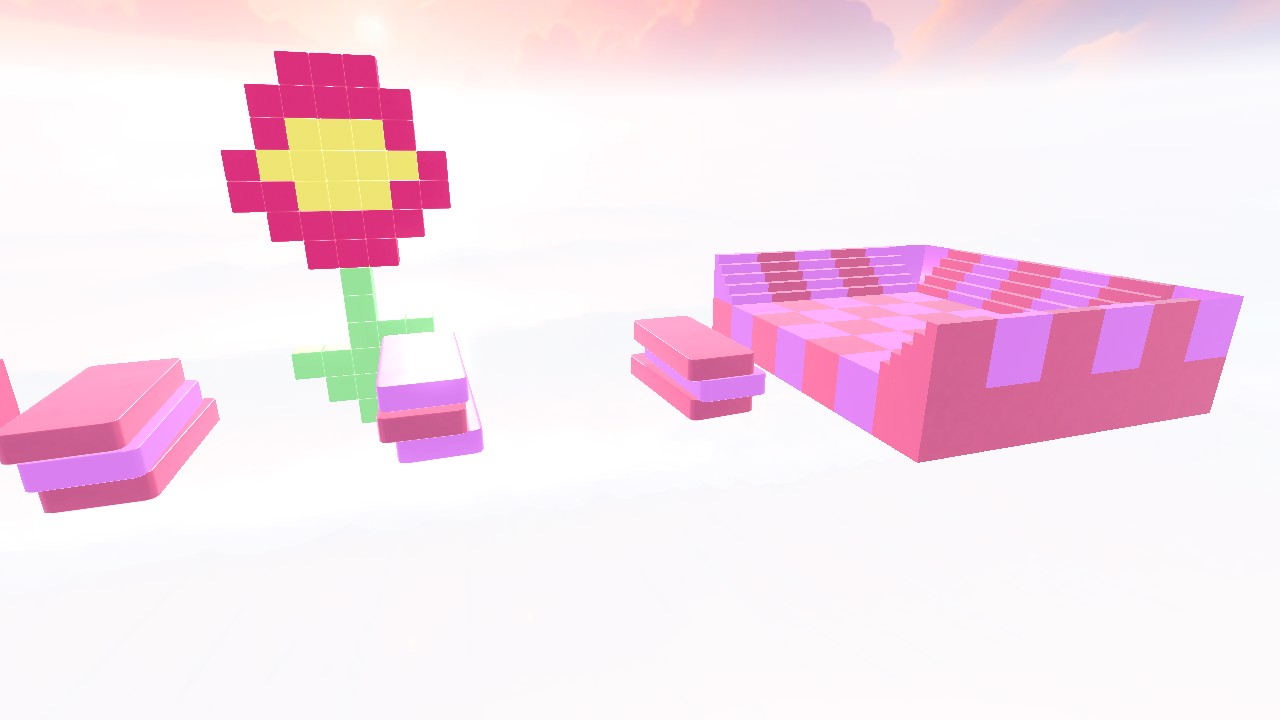 Fun Barbie and flower obby! - HiberWorld: Play, Create, Share.