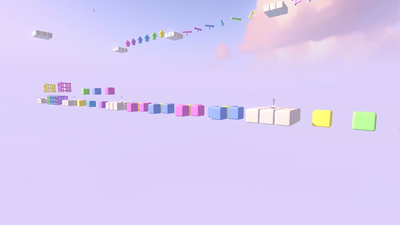 💖Colorful Pastel Obby!!💖 - HiberWorld: Play, Create, Share.